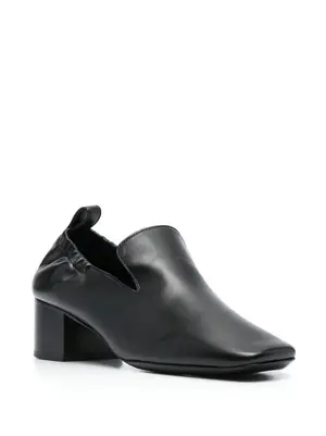 Studio Nicholson Moon 45mm Leather Loafers - Black