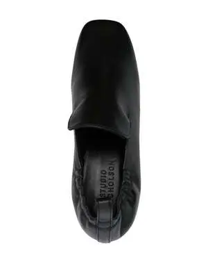 Studio Nicholson Moon 45mm Leather Loafers - Black