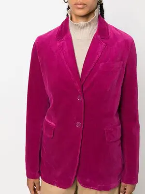 Aspesi Three-pocket Corduroy Blazer - Pink