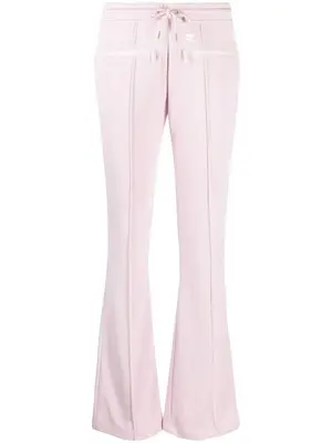 COURREGES Interlock Flared Trousers - Pink