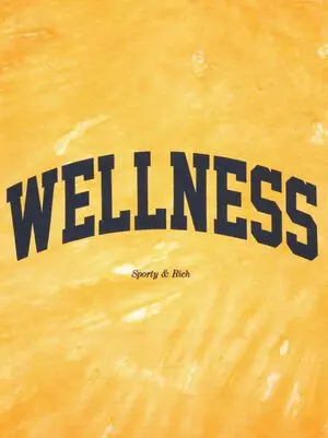 Sporty & Rich Wellness Ivy T-shirt - Yellow