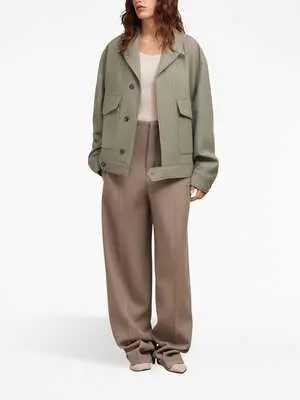 AMI Paris Flap-pocket Long-sleeve Jacket