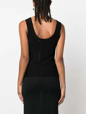Zimmermann Scoop-neck Knitted Tank Top
