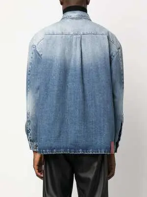 424 Gradient-effect Denim Shirt