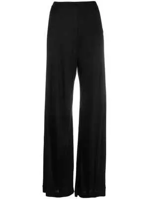 Diane Von Furstenberg Black Wash Pants For Women