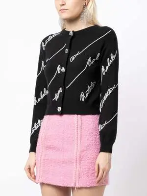 ROTATE BY BIRGER CHRISTENSEN Sequin-embellished Cardigan
