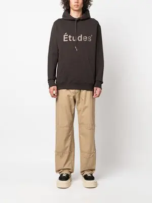 Études Studio Klein Organic Cotton Hoodie - Brown