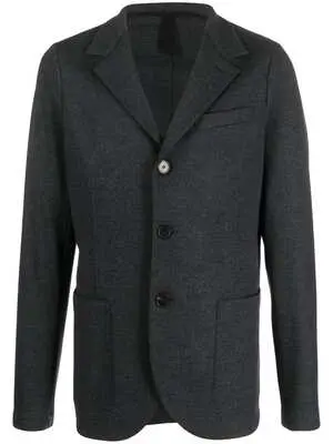 Harris Wharf London Single-breasted Virgin-wool Blazer