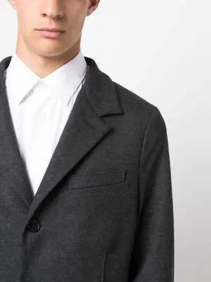 Harris Wharf London Single-breasted Virgin-wool Blazer