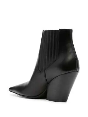 Casadei Leather Ankle Boots