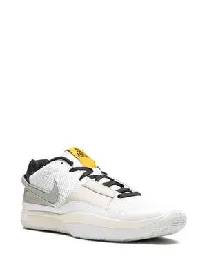 Nike Ja 1 Light Smoke Grey Sneakers - White