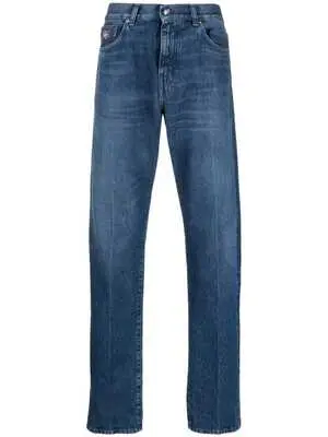 Versace Straight-leg Mid-rise Jeans
