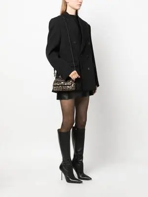 Dolce & Gabbana Sicily Embellished Leather Bag