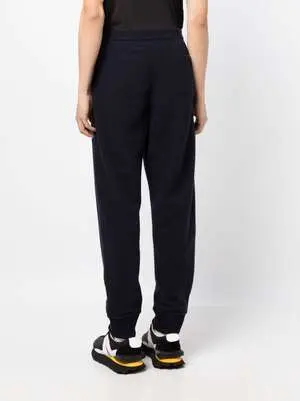 Giorgio Armani High-waist Tapered Trousers - Blue
