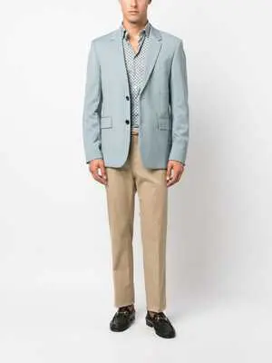 Etro Mid-rise Stretch-cotton Chinos - Neutrals