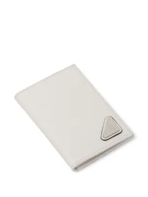 Prada Triangle-logo Leather Cardholder