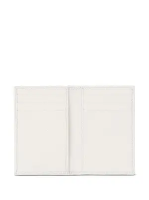 Prada Triangle-logo Leather Cardholder