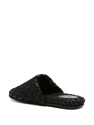 Gcds Logo-embossed Monogram Slippers