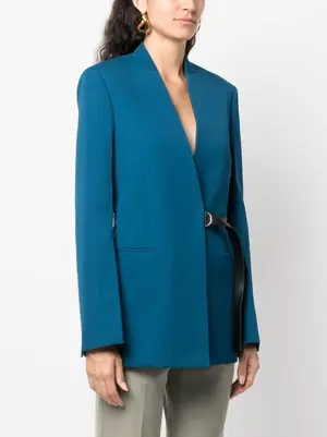 JIL SANDER Tailored Virgin Wool Blazer