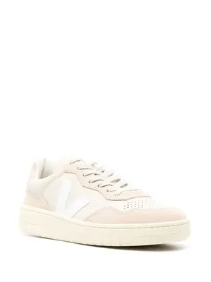 VEJA V-90 Panelled Low-top Sneakers - Neutrals