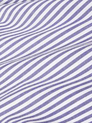 Sporty & Rich Logo-embroidered Striped Shirt