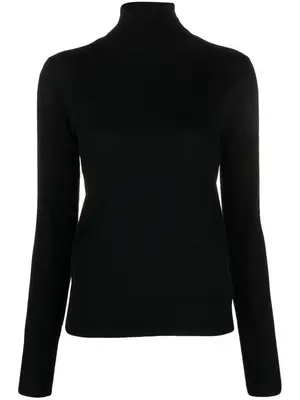 Aspesi Virgin Wool Roll Neck Jumper