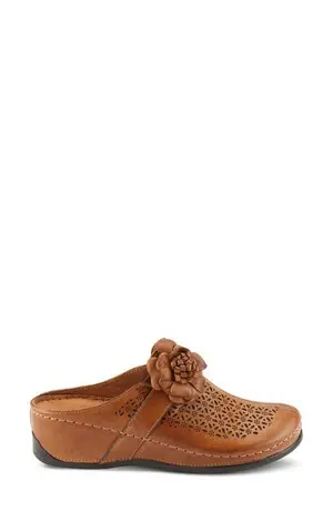 SPRING STEP SHOES Lilybean Wedge Mule - Camel