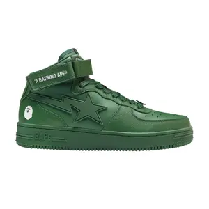 A BATHING APE Bapesta Mid Sneakers - Green