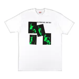 Supreme Dicks Tee 'white' White