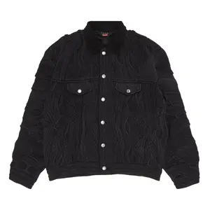 Supreme X Coogi Trucker Jacket - Black