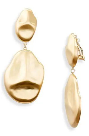 Gold Drop Earrings