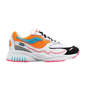 Saucony 3d Grid Hurricane Sneakers - White