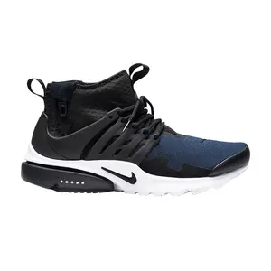 Nike Nikelab Air Presto Mid Sp Sneakers - Black