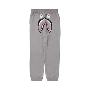 A BATHING APE Shark Sweatpants - Grey