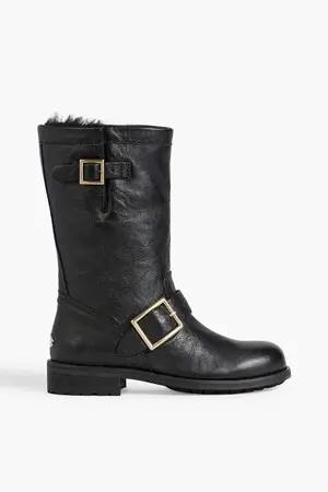 Jimmy Choo Textured Boots For Women
