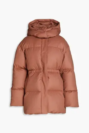 JOSEPH Joseph Dorset Quilted Wool, Tencel™ And Cashmere-Blend Down Coat Antique Rose