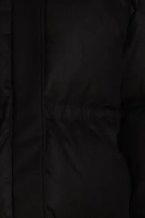 JOSEPH Dorset Quilted Wool, Tencel™ And Cashmere-blend Down Coat - Black