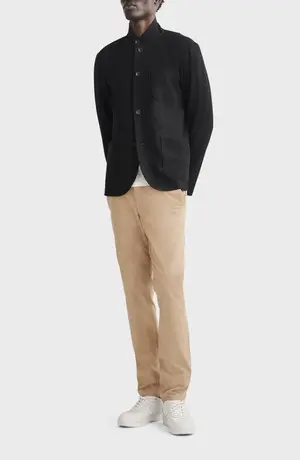 Rag & Bone Prospect Japanese Wool Cardigan - Blk