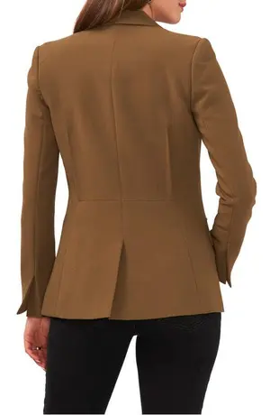1.State One-button Blazer - Beech