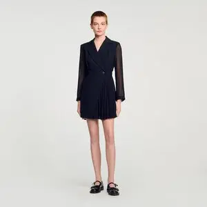 Sandro Pleated Day Dresses