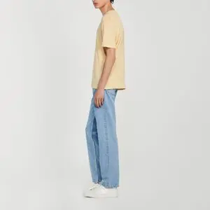 Sandro Certified Linen T-shirt Yellow