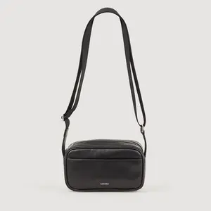 Sandro Small Smooth Leather Bag