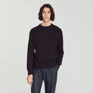 Sandro Cashmere Sweater - Chocolate