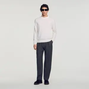 Sandro Cashmere Sweater - Ecru