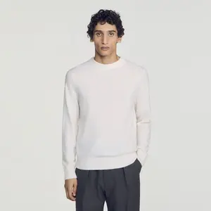 Sandro Cashmere Pullover Sweater - Ecru
