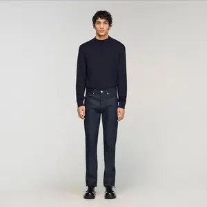 Sandro Slim-fit Raw Jeans - Raw-denim