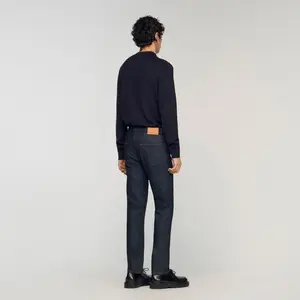 Sandro Slim-fit Raw Jeans - Raw-denim
