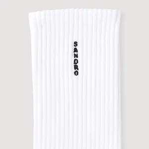 Sandro Cotton Socks - White