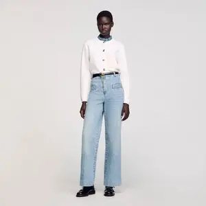 Sandro Wide-leg Jeans