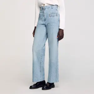 Sandro Wide-leg Jeans